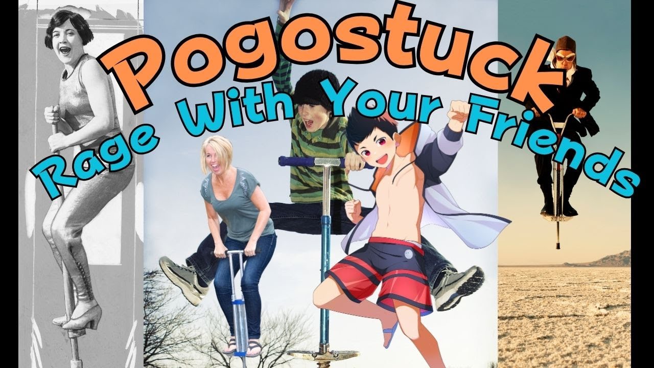 【Pogostuck: Rage With Your Friends】飛び舞う俺を見ててくれ #pogostuck - YouTube