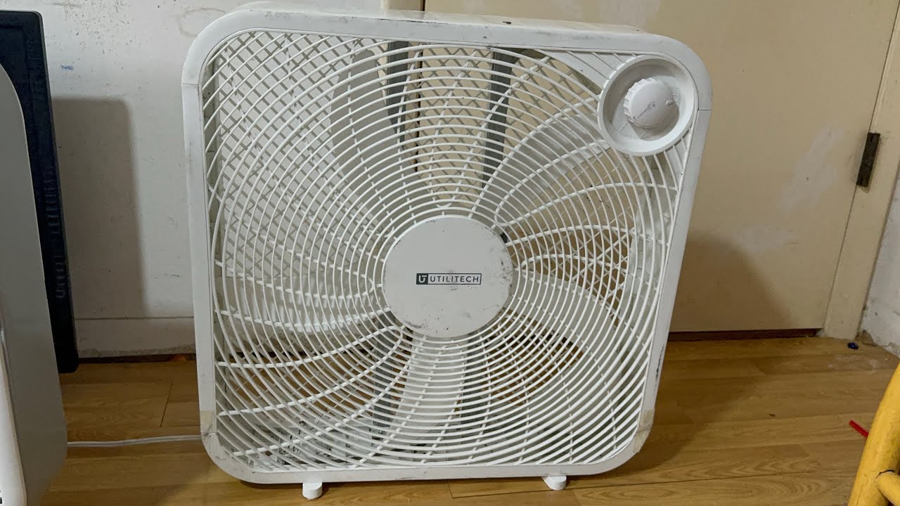 Utilitech Box Fan Test (1080p 60fps) - YouTube