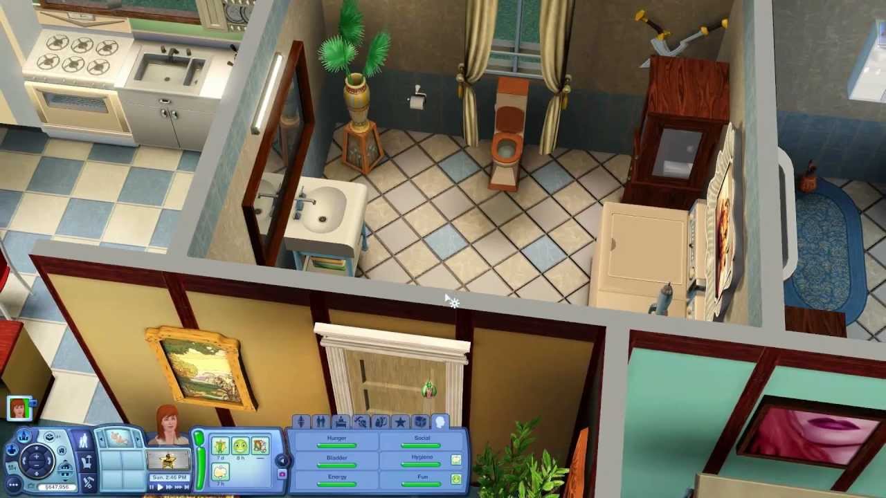 Sims 3 - mafia 2 house - YouTube