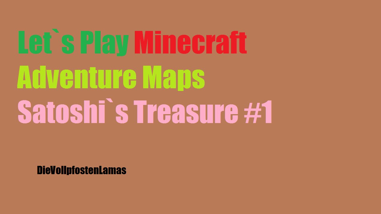 ETWAS verplant...| LET`S PLAY Minecraft Satoshi`s Treasure#1 - YouTube