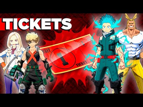 Como Conseguir MUITOS TICKETS FÁCIL e RÁPIDO no My Hero Ultra Rumble ...