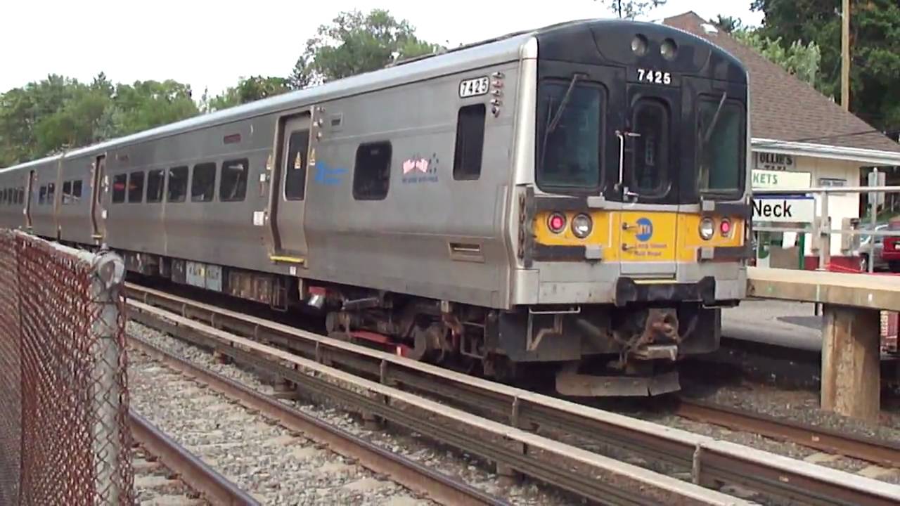 MTA Long Island Railroad Bombardier M7 Trains - YouTube