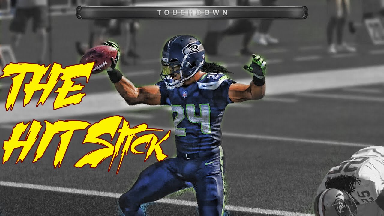 Madden 15 | The Hit Stick !! Straight Beast Mode ! | Rushing attack ...