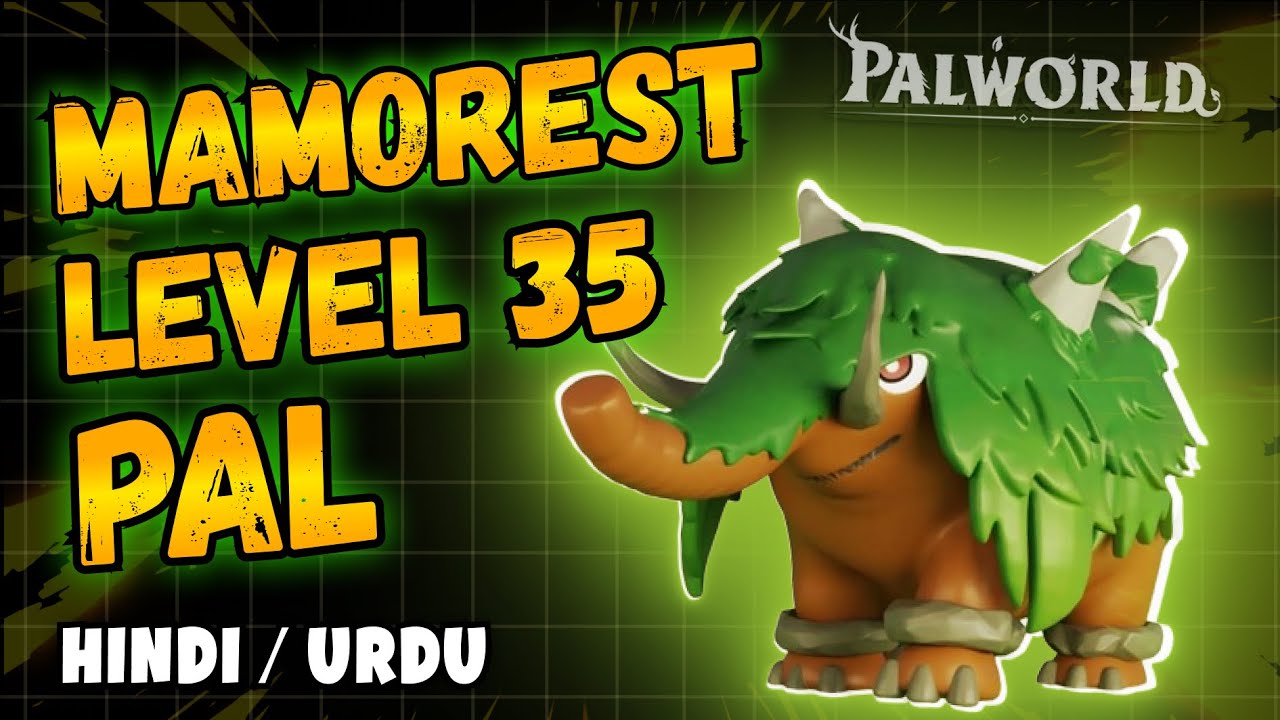 Catching Level 35 Mamorest in Palworld Hindi Making First Powerful ...