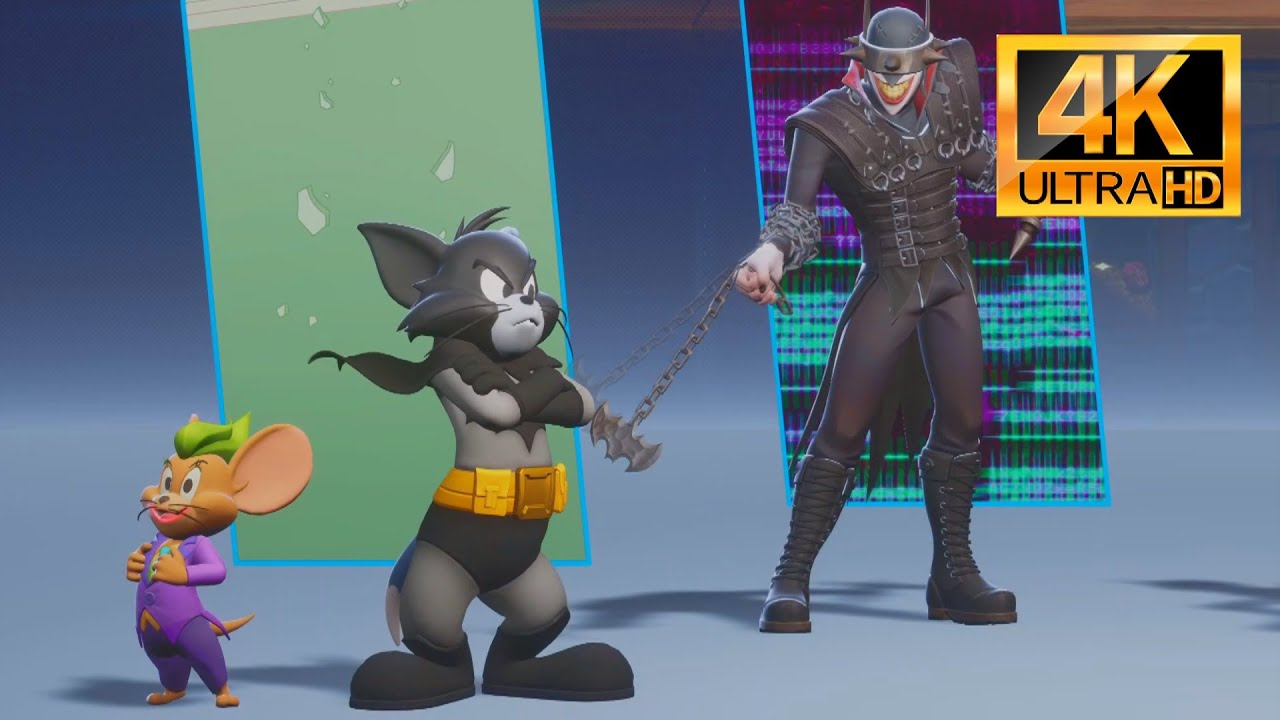 MultiVersus Dublado - Time com Tom & Jerry Batman e Coringa e Batman ...