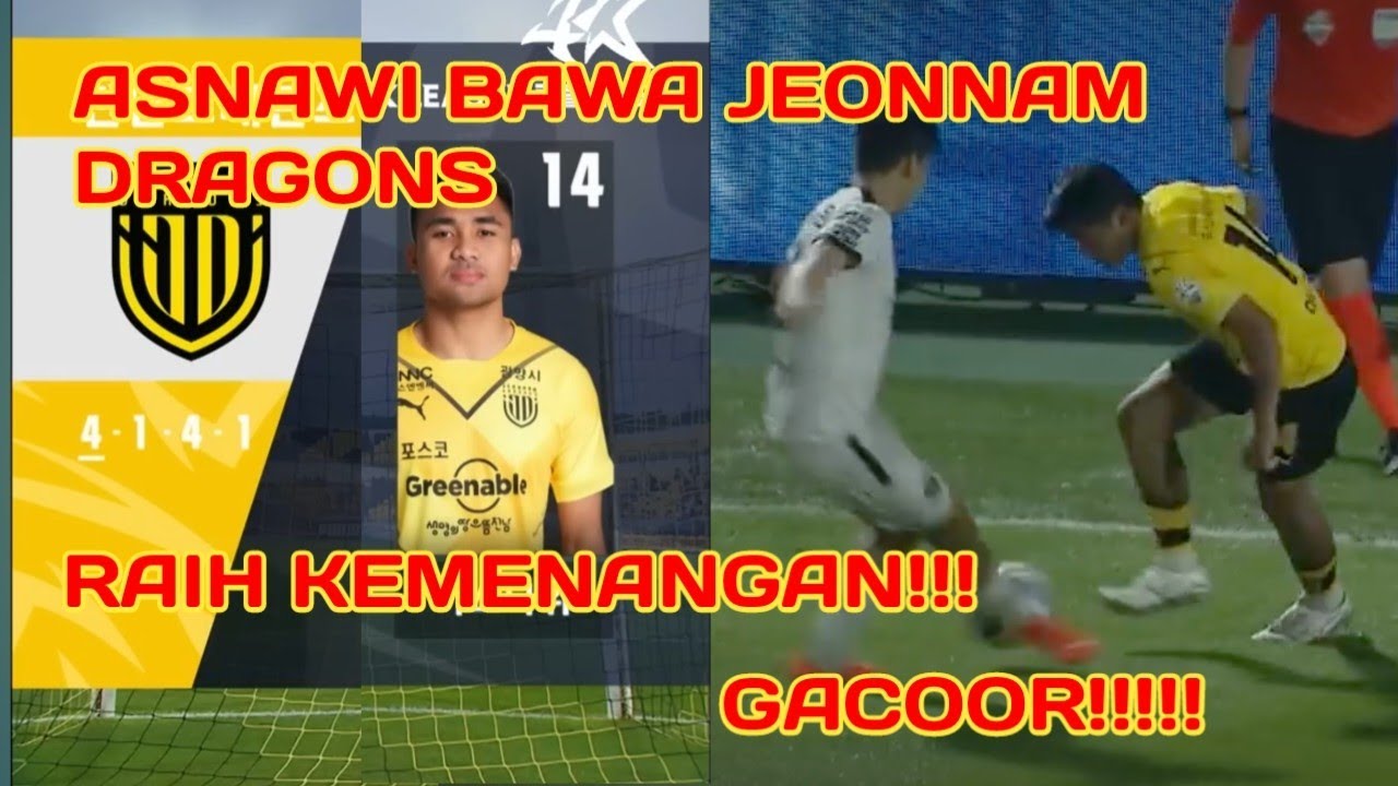Asnawi jeonnam dragons - YouTube