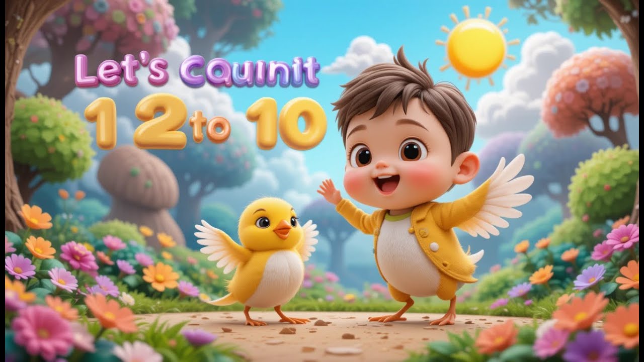 Quail Counting 1 to 10 | Learn Numbers with Quails | Fun Animal ...