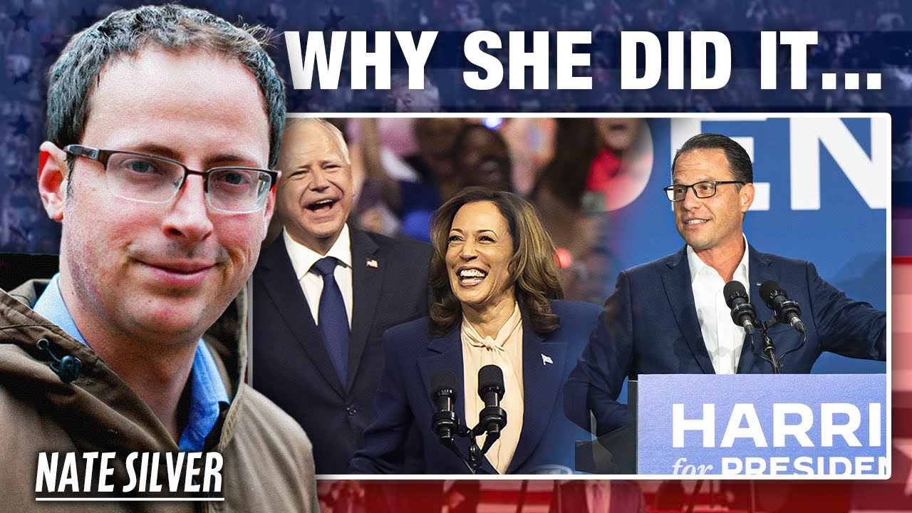 Nate Silver Kamalas Strategic Advantage Selecting Tim Walz Over Josh
