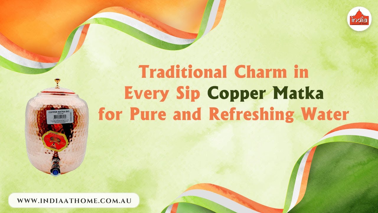 Traditional Charm in Every Sip Copper Matka for Pure and Refreshing ...