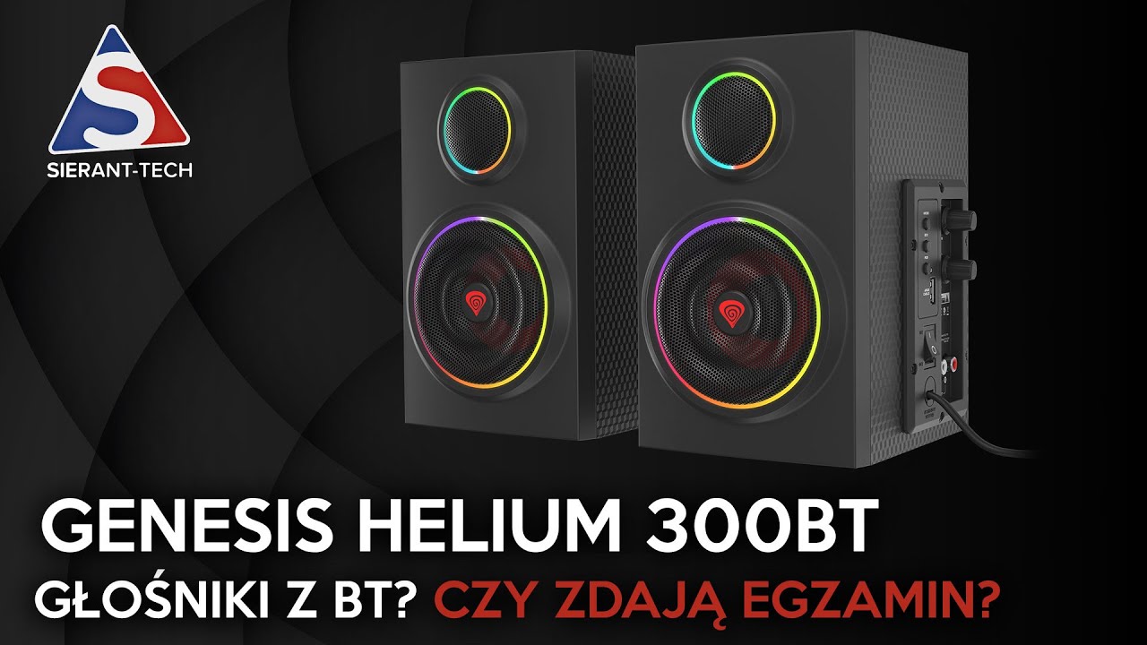 Genesis Helium 300BT - Czy głośniki z BT zdają egzamin? - YouTube