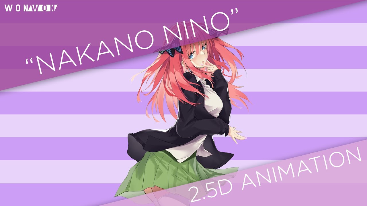 The Quintessential Quintuplets | Nakano Nino | Character Animation by ...