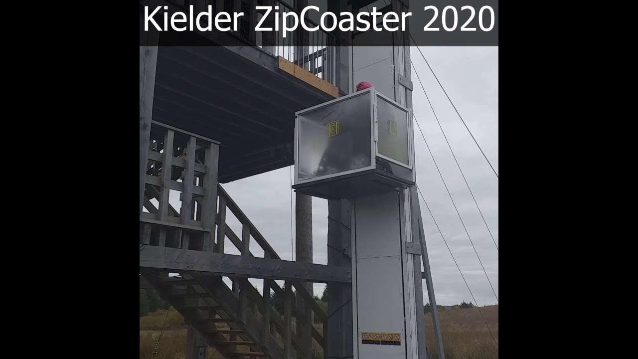 Richad Hunter Kielder ZipCoaster 2020 - YouTube