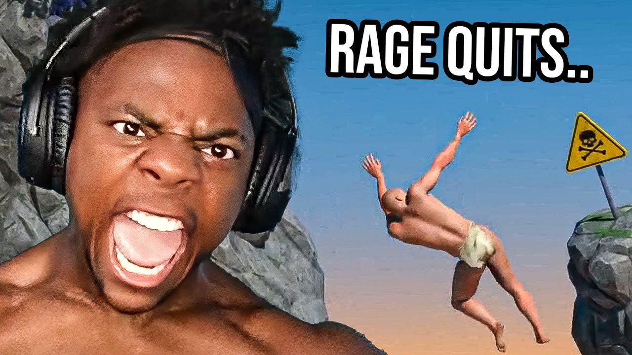 iShowSpeed tries A Difficult Game About Climbing.. - YouTube