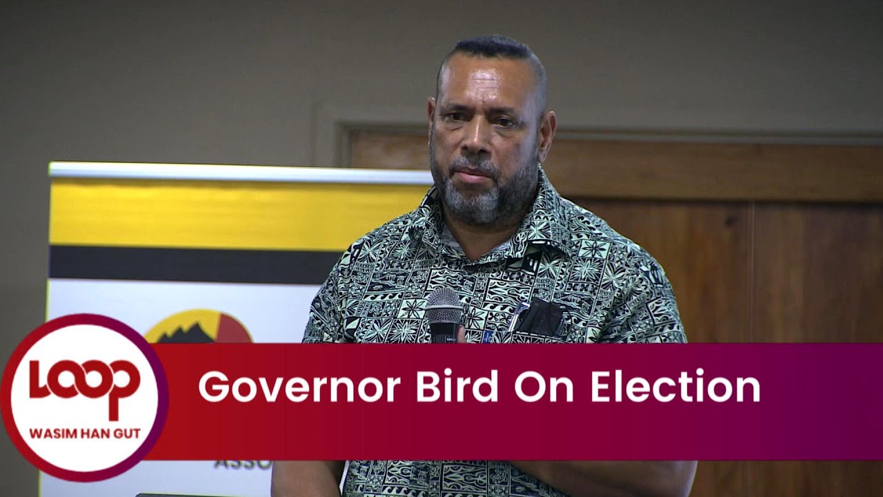 Governor Bird On Election - YouTube