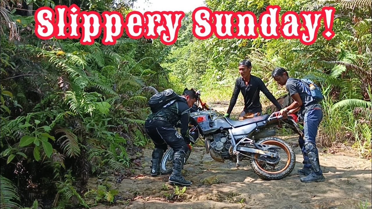 Slippery Sunday Ride! - YouTube