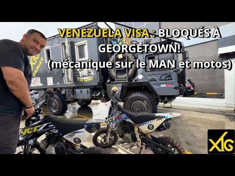 803 Bloqués à Georgetown : galères de visas, paperasse et mécanique sur le MAN KAT ! #mankat