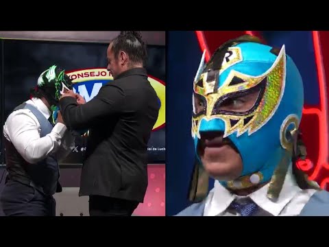 Checa el MOMENTO donde Angelito se TRANSFORMA en PEQUEÑO VOLADOR JR en el CMLL Informa 