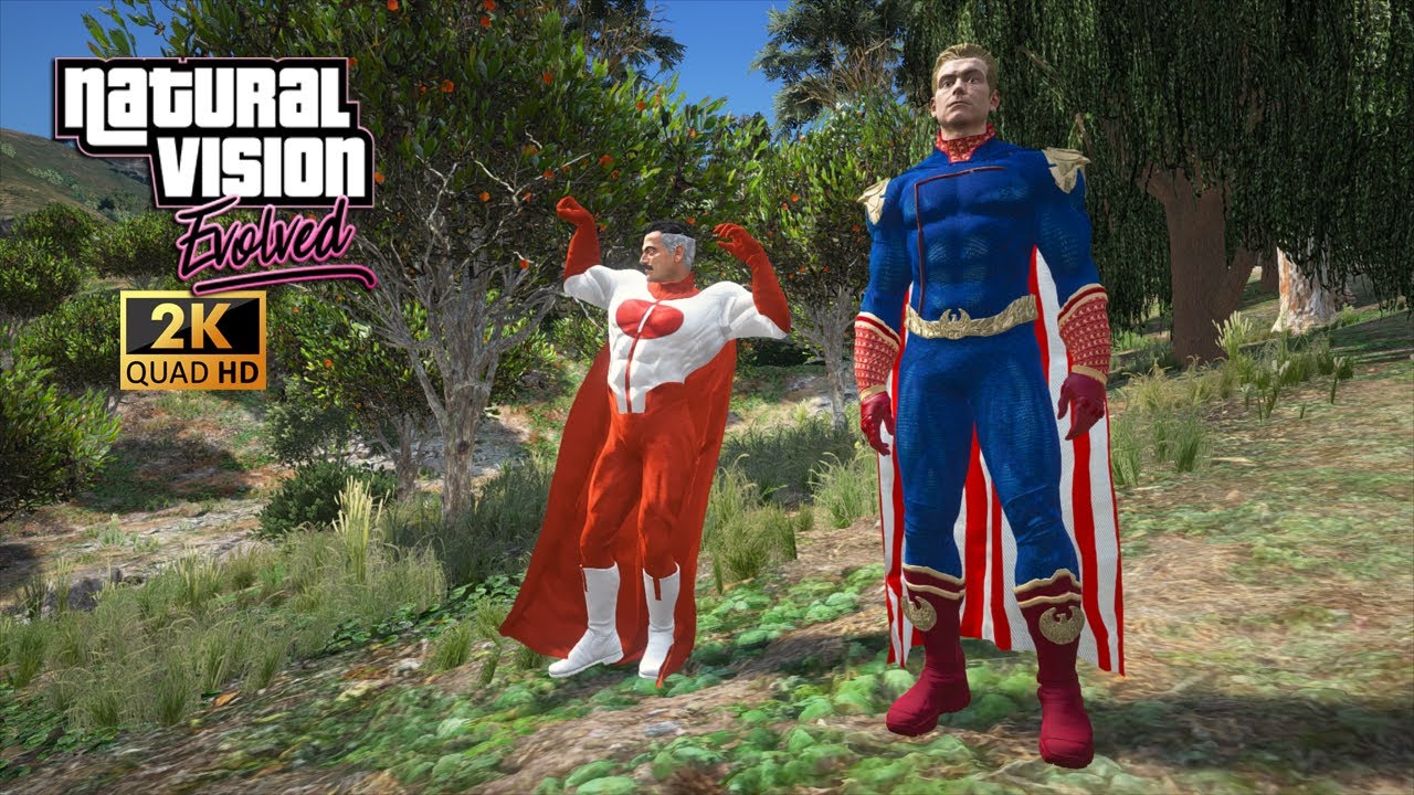 OMNI-MAN VS HOMELANDER, VILTRUMITE INSANITY!! (GTA 5 PC MODS 2K NVE ...