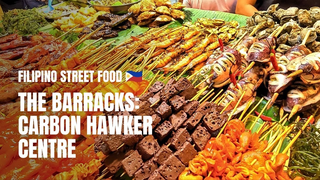 🇵🇭 [4K] The Barracks: The New Carbon Hawker Centre in Cebu | Philippine ...