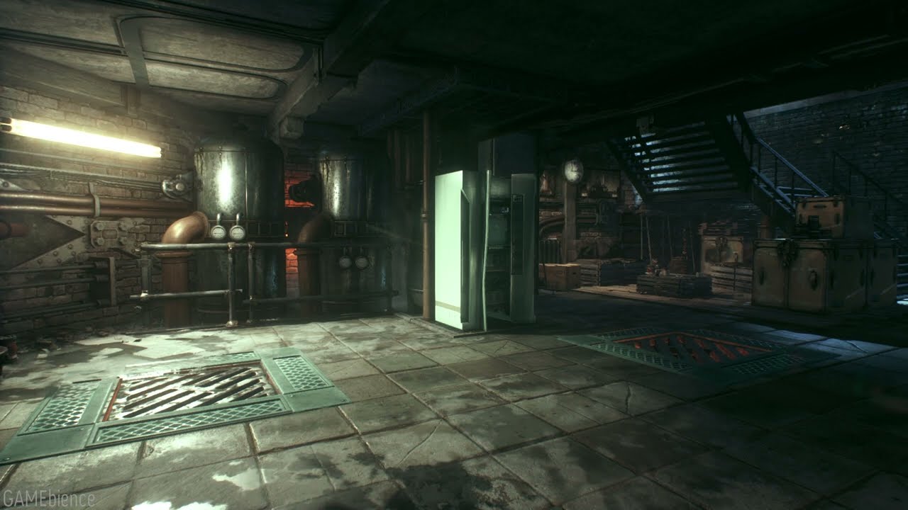 3 Hour - Batman Arkham Knight - Makeshift Living Space Ambience - YouTube