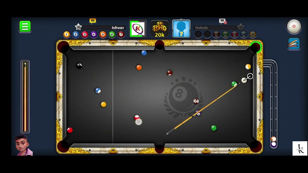 8 Ball pool table My favourite game 🎮@official_ik24 #ik24 #truckdriver ...