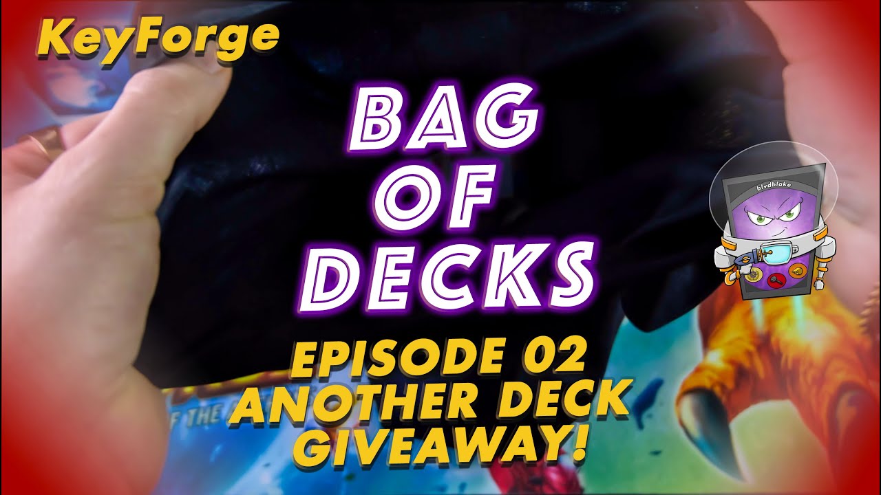 KEYFORGE Bag of Decks Series: Episode02 - Another Deck Giveaway! - YouTube
