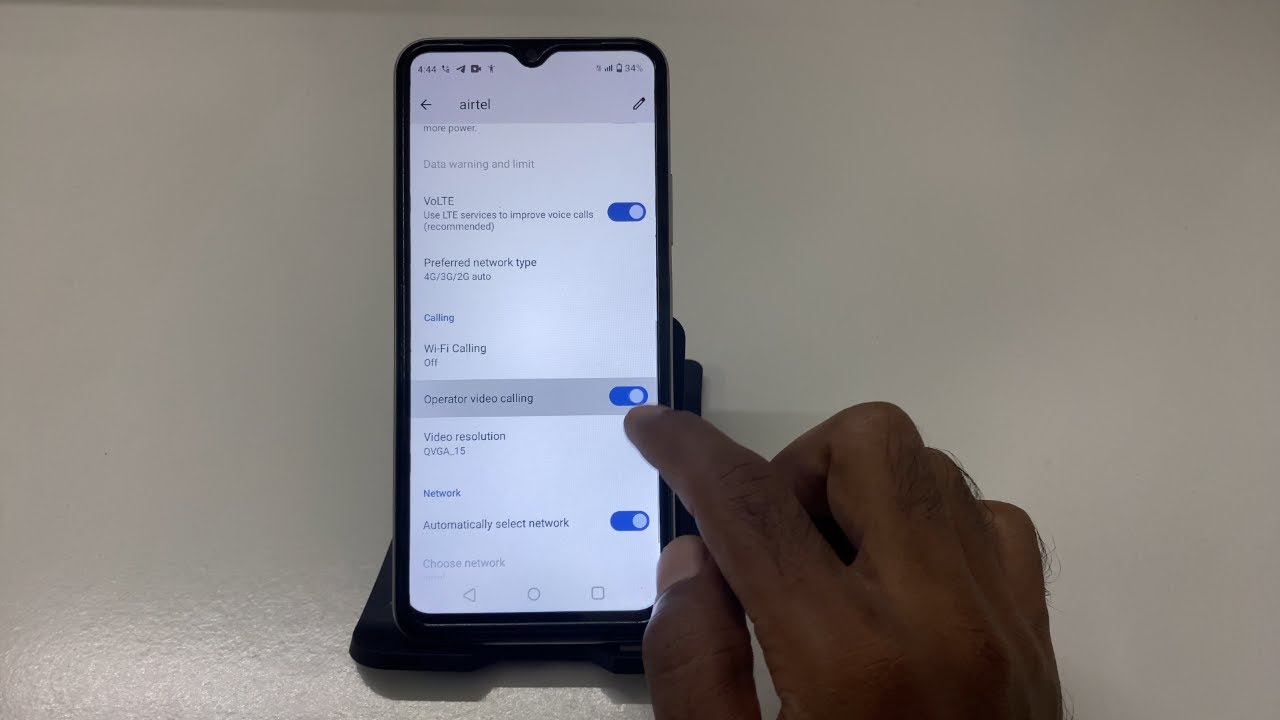 How To On Off Operator Video Calling In Realme C61 How To Enable Disable Operator Video