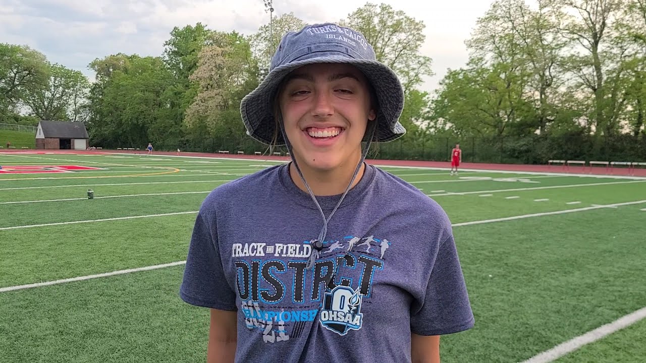 Independence's Casey Adams wins district long jump title - YouTube