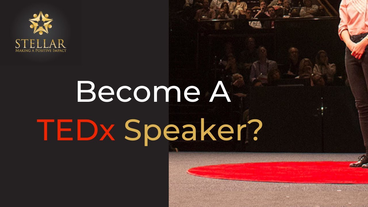 How to become a TEDx speaker UK - YouTube