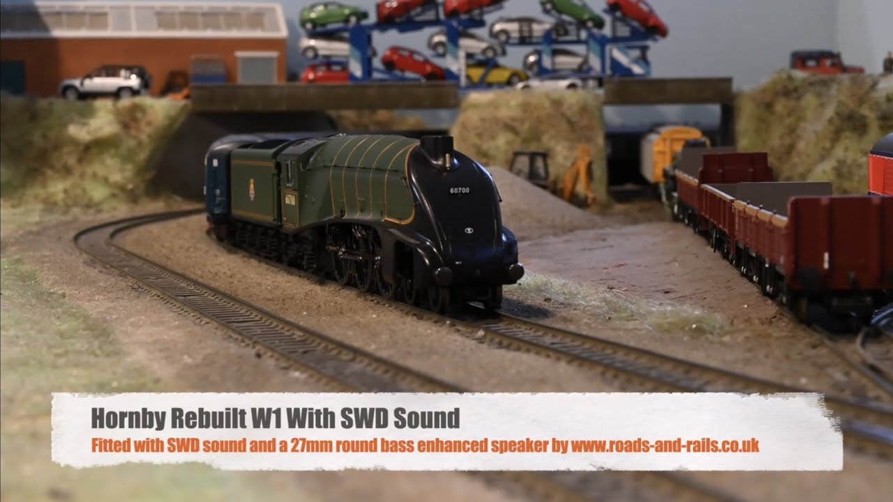 Hornby Rebuilt W1 With SWD Sound And A Bass Enhanced Speaker - YouTube