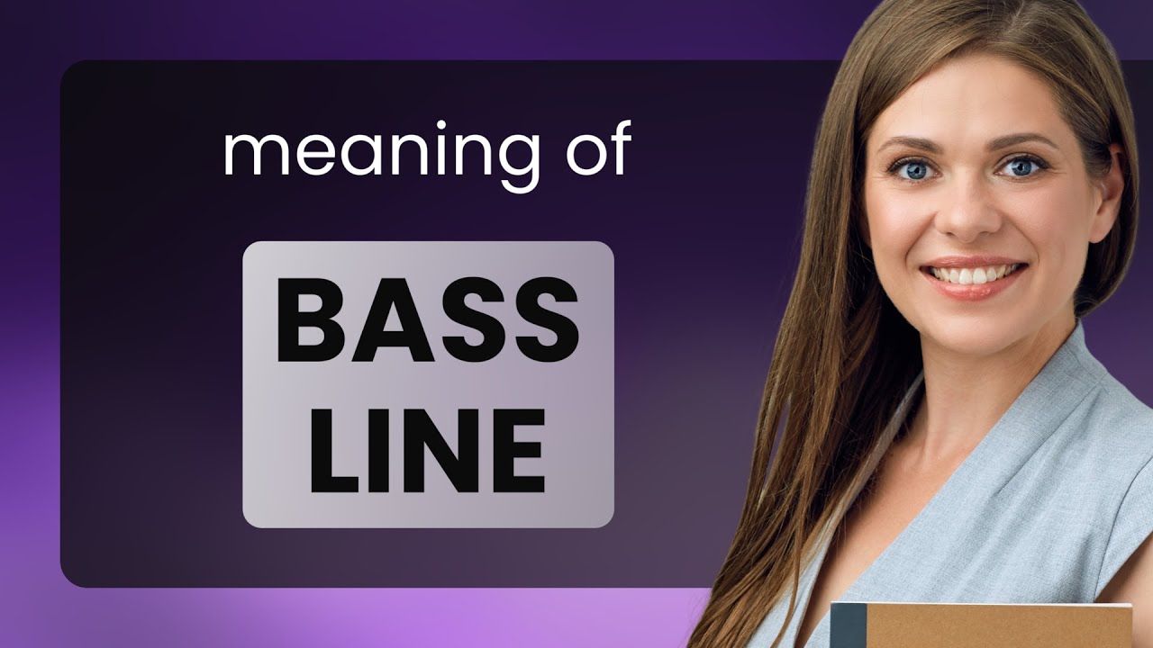 Understanding the Bass Line: A Guide for English Language Learners ...