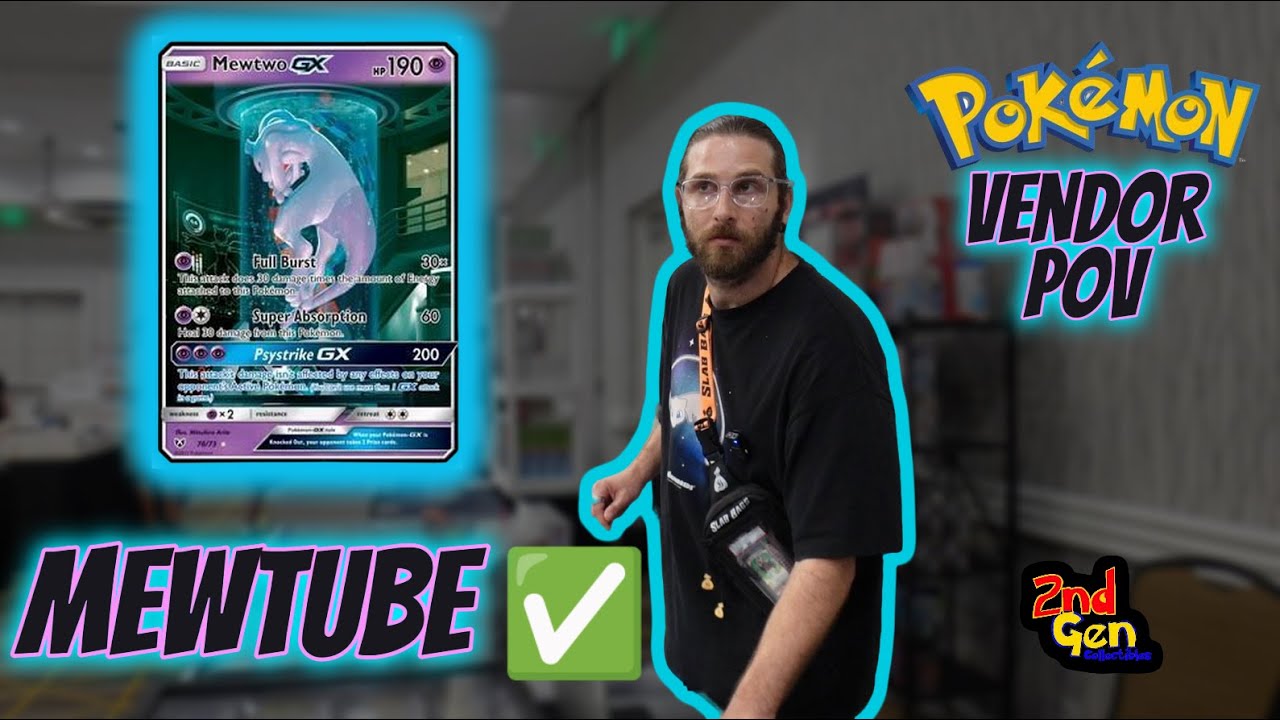 MEWTUBE | Pokémon Vendor POV | #pokemoncards #pokemon #pokémon - YouTube