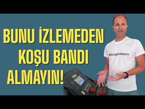BUNU İZLEMEDEN KOŞU BANDI ALMAYIN!