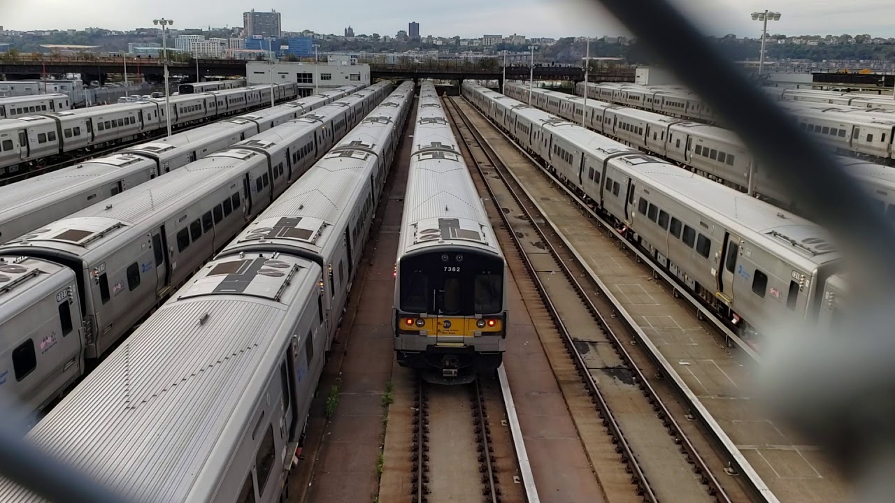 MTA LIRR West Side Yard - YouTube
