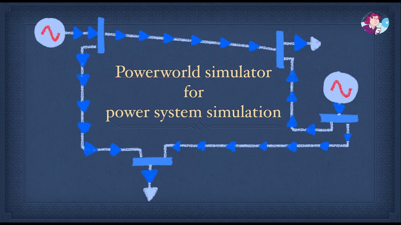 ระบบไฟฟ้ากำลัง Electric power system - โปรแกรมจำลองระบบไฟฟ้ากำลัง powerworld simulator ep.1/2 ...