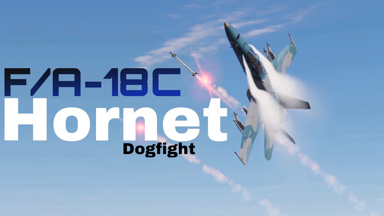 F/A-18C Hornet Strenuous 1v1 Dogfight - Carrier Landing HD Multiplayer ...