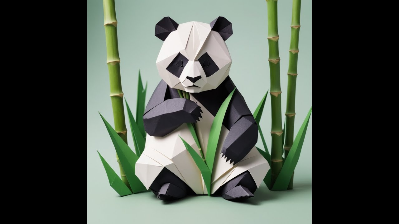 How to Make an Origami Himalayan Panda – Easy Step-by-Step Tutorial ...