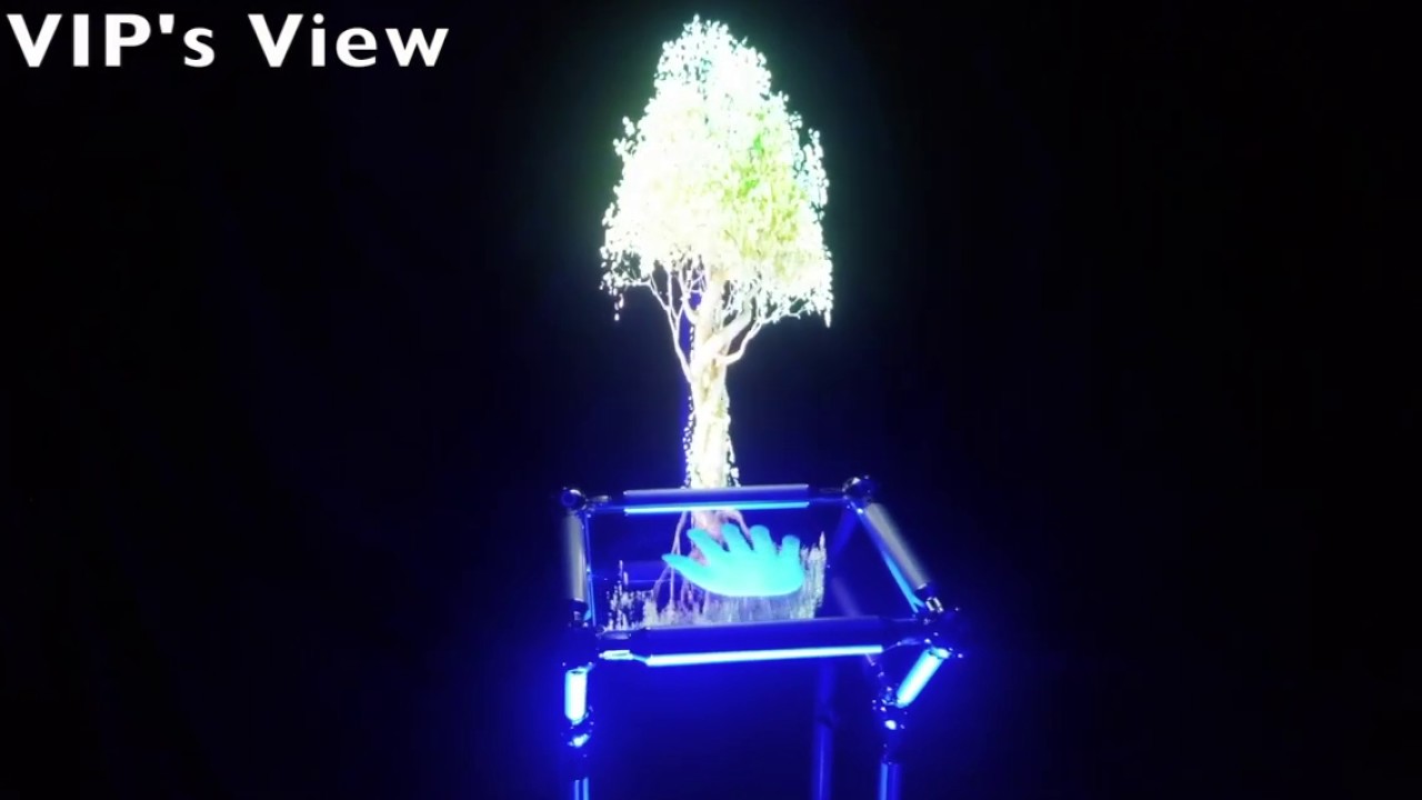 Futurist Holographic Launch Pad - YouTube