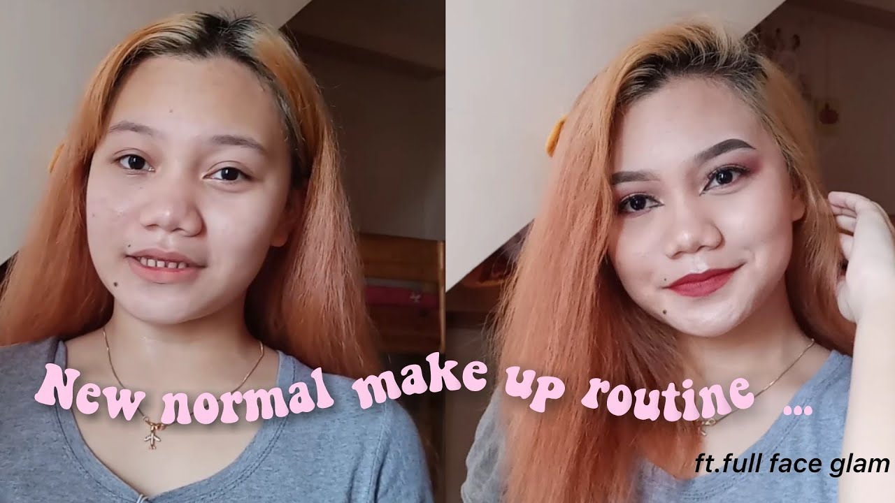 New Normal Make up Routine//Full face glam//Angeline Quiñones - YouTube