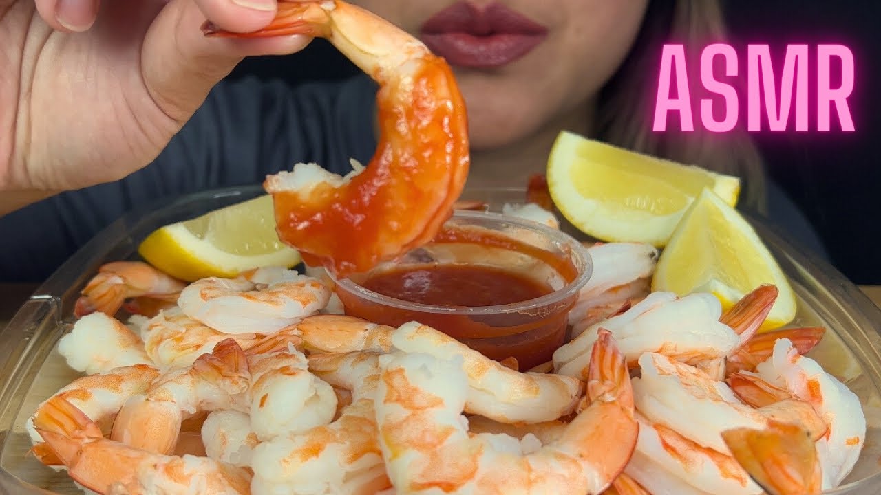 ASMR Shrimp Cocktail | Mukbang - YouTube
