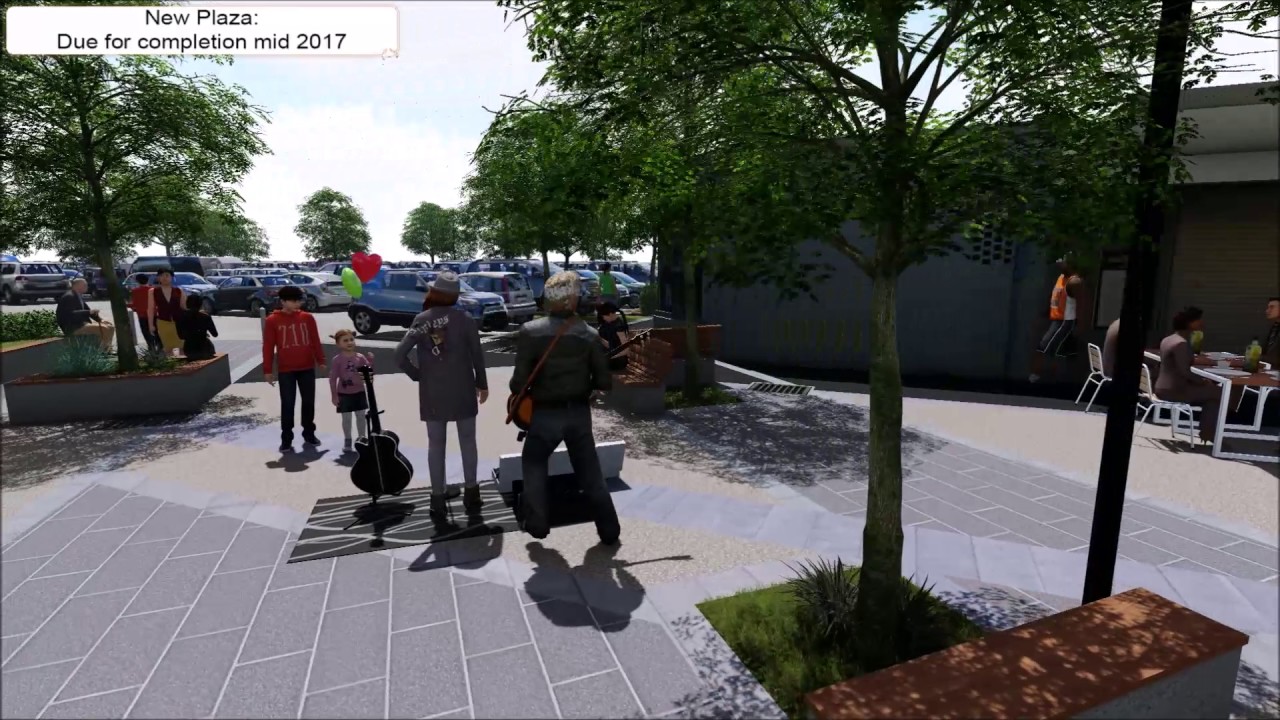 Tunstall Square Public Plaza Virtual Tour - YouTube