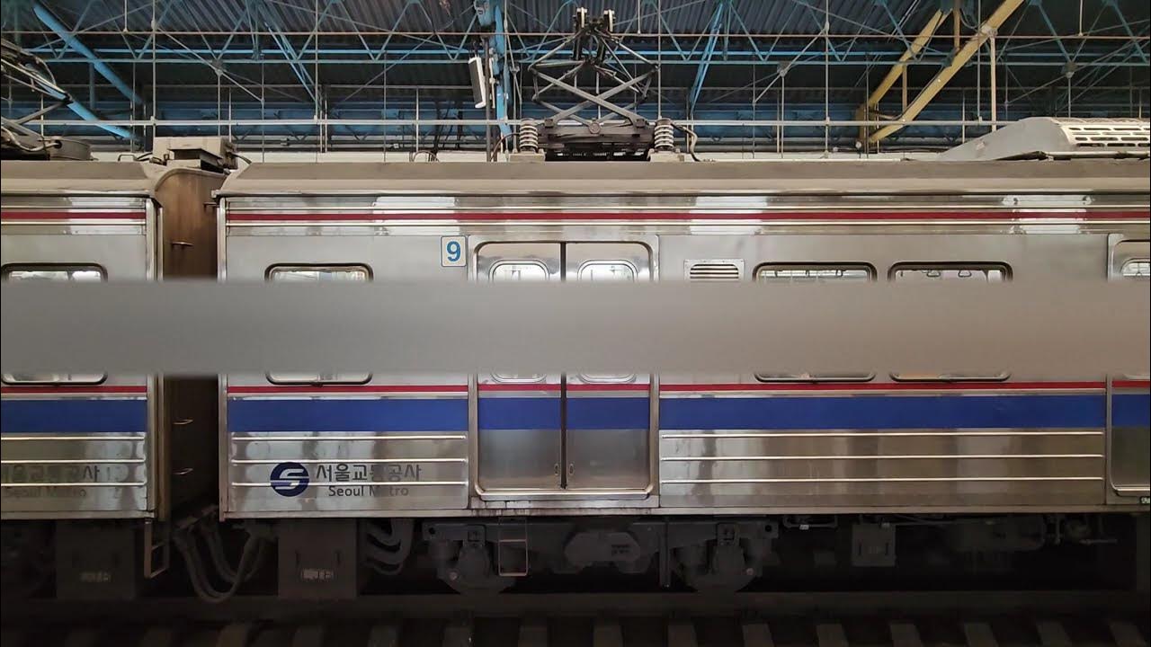 서울교통공사 4호선 사당행 열차 노원역 정, 발차 (GEC Alstom GTO VVVF) - YouTube