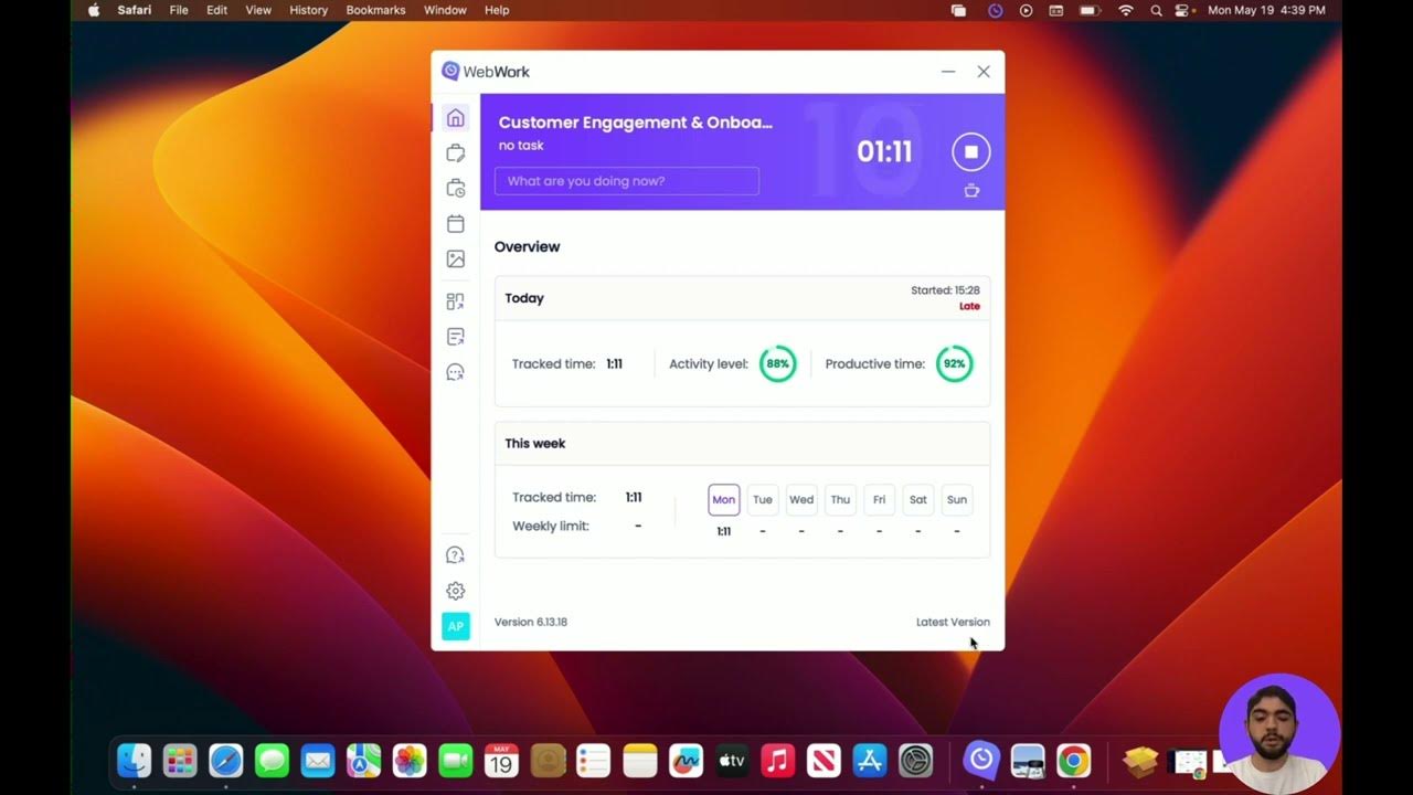 How to use the WebWork Desktop App? - YouTube