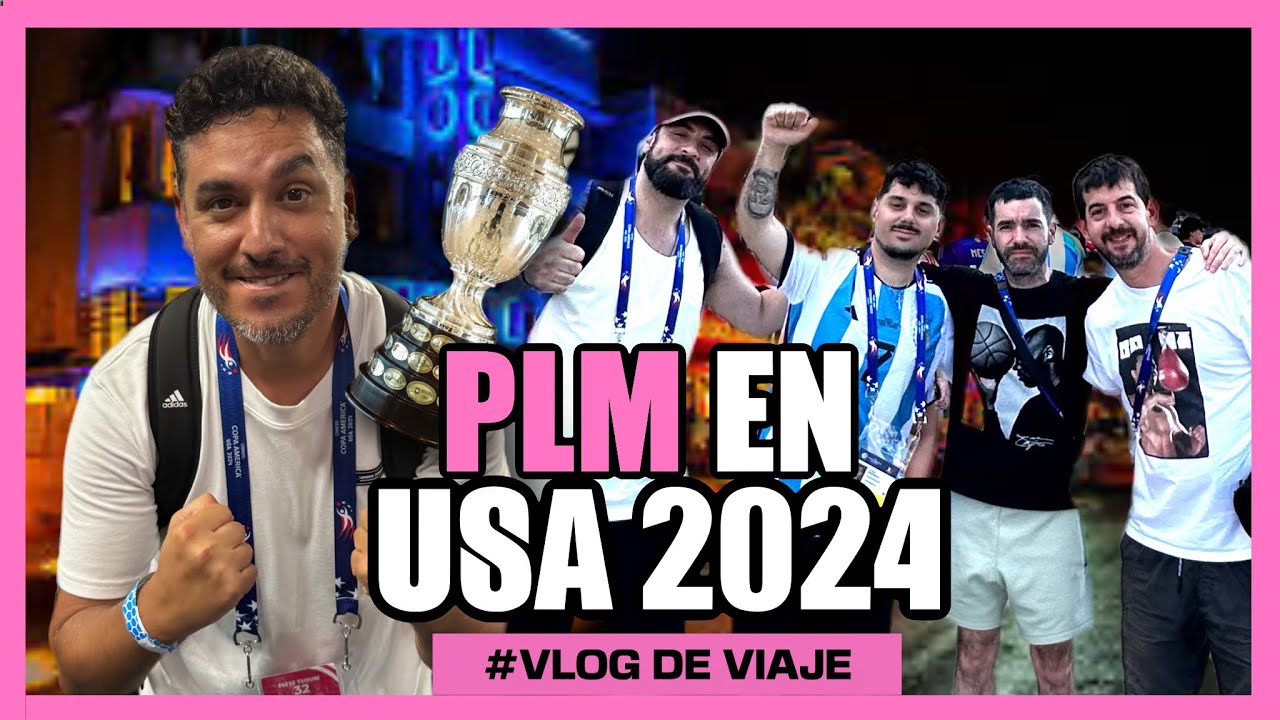 Mi VIAJE con PAREN LA MANO - Juan CASTER en la Copa América 2024 - YouTube