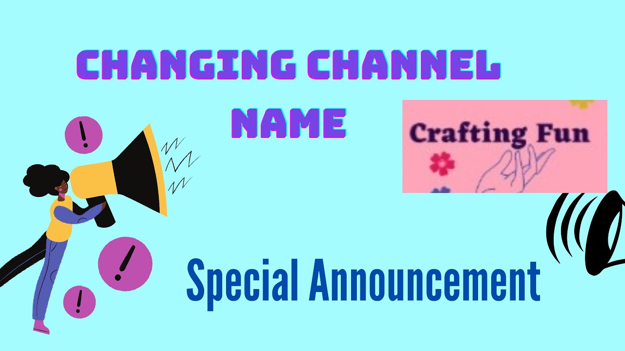 Changing Channel name!!! 💜 - YouTube