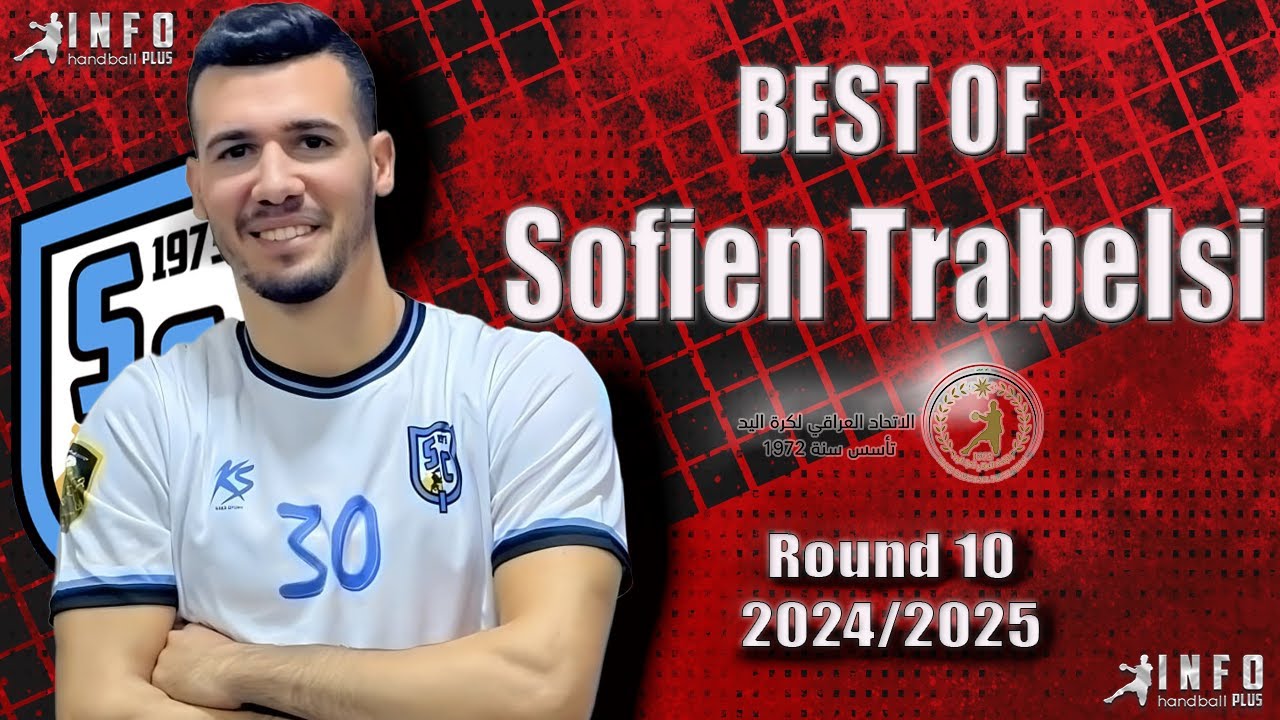 Best Of Sofien Trabelsi #Al_Qasim_SC #Irak_League #Round_10 2024_2025 - YouTube