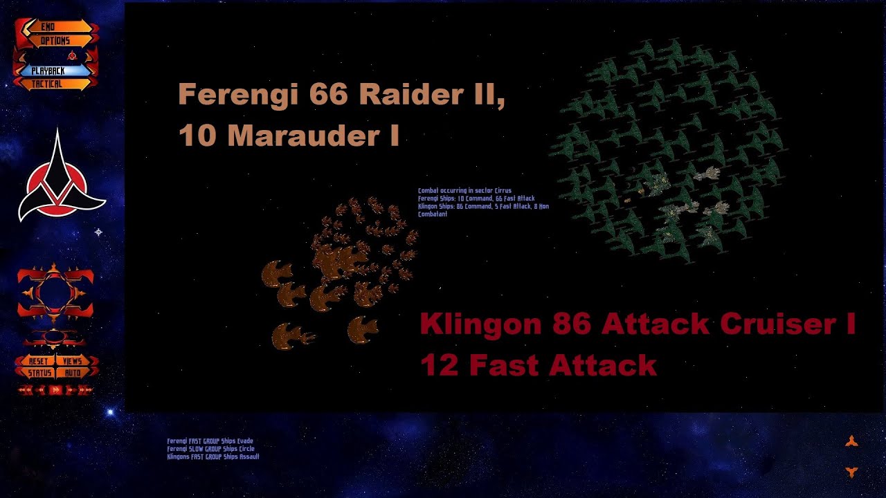 Epic BOTF battle! 91 Klingon ships vs 75 Ferengi ships! Star Trek Birth ...
