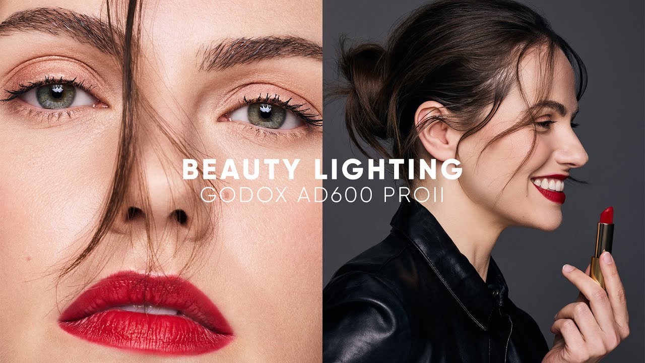 Master One Light Beauty Photography | Godox 600 Pro II + Parabolix 40 ...