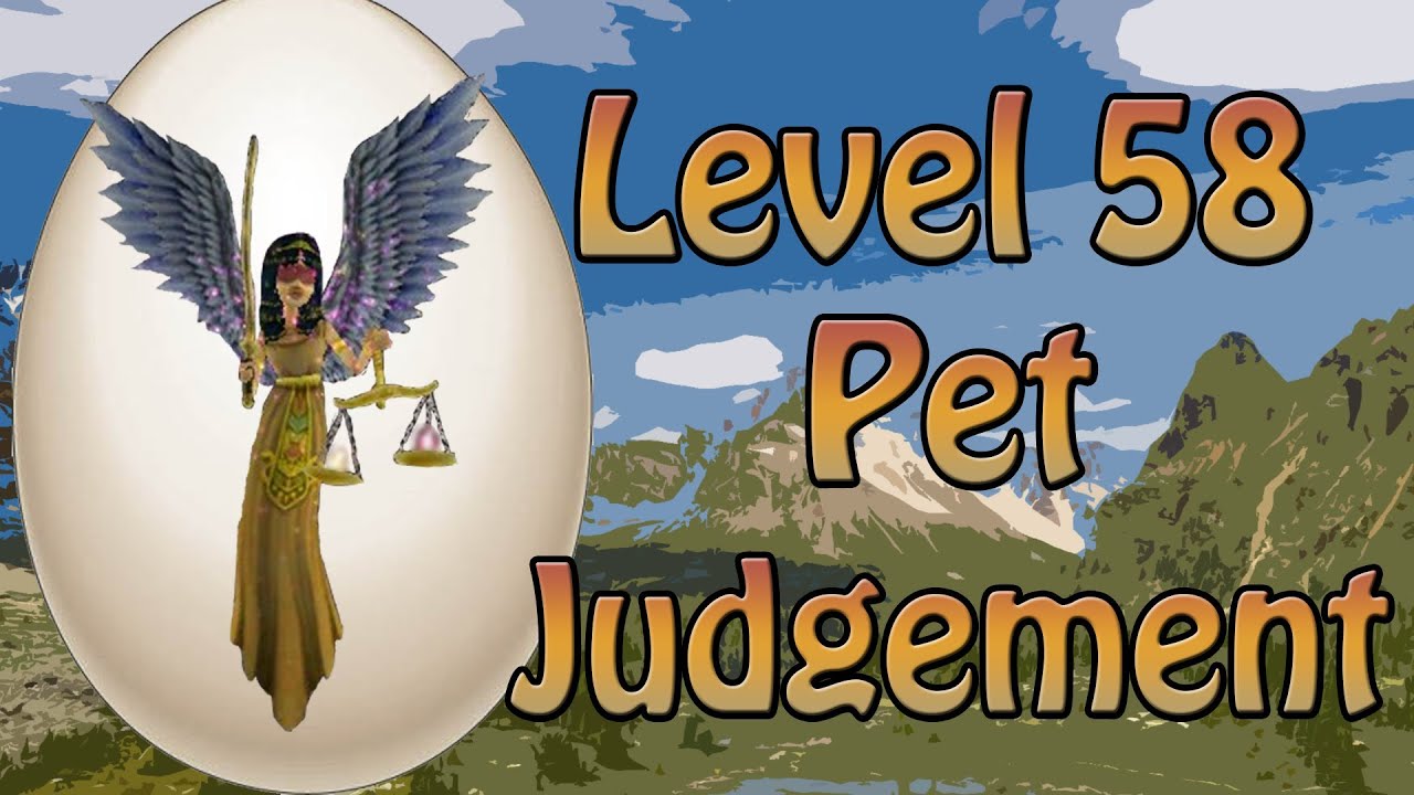 Level 58 Pet Judgement - Wizard101 - YouTube