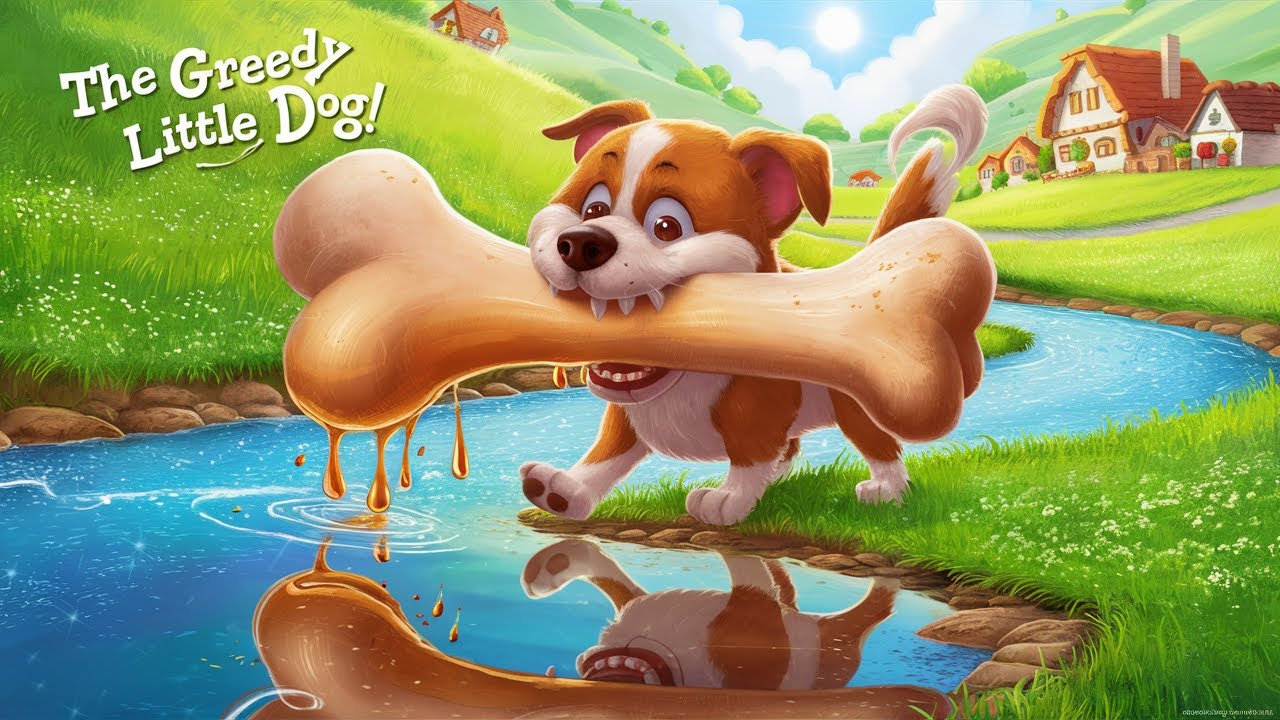 The #Greedy Little #Dog's #Silly #Mistake - YouTube